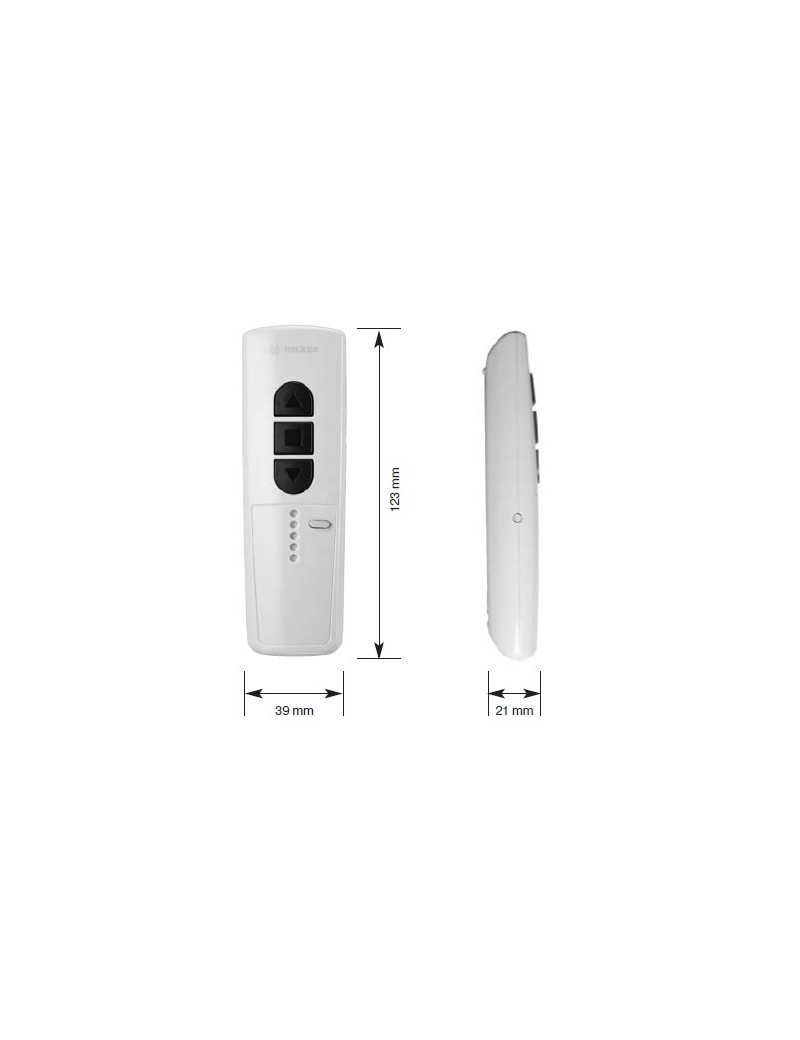 Télécommandes Becker - 100% Volet Roulant