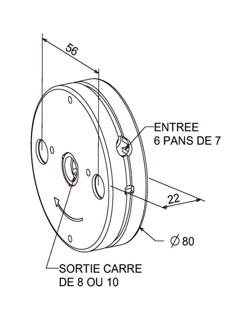 Treuil volet roulant et mécanisme de volet roulant manuel - 100% Volet ...