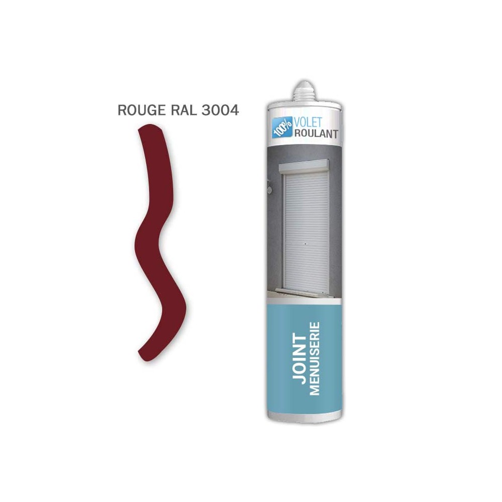 Silicone Rouge 310ML qualité Professionnelle - 100% Volet Roulant