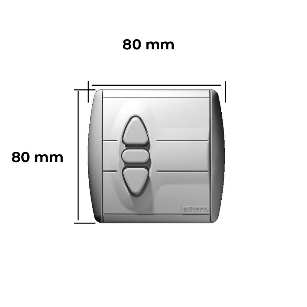 Commande Murale de store vénitien Somfy Inis DC VENITIEN 5 POSITIONS ...