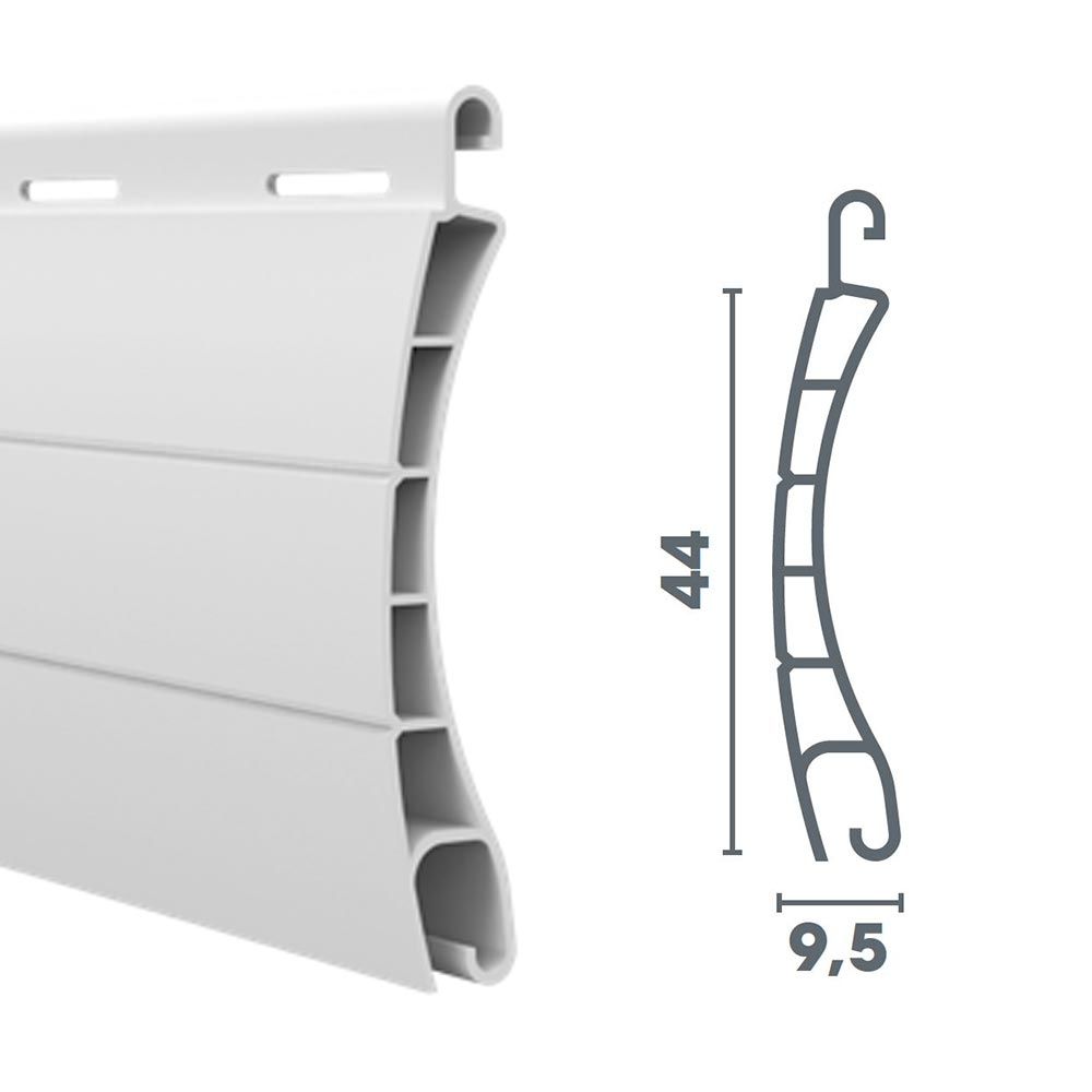 Lames PVC pour volet roulant - 100% Volet Roulant
