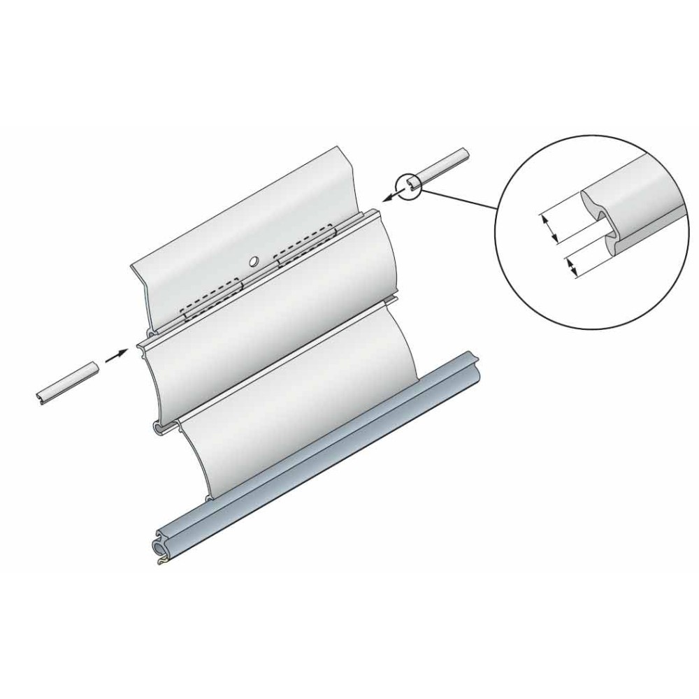 Verrou automatique réglable Octo 40 - 100% Volet Roulant